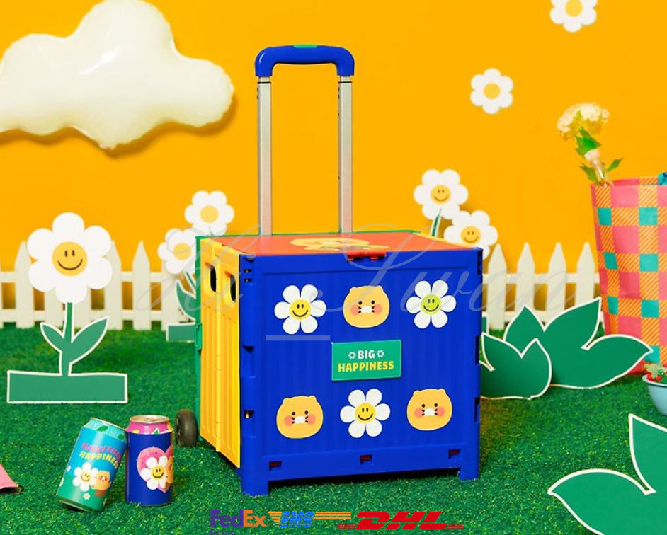 [KAKAO FRIENDS] Wiggle Wiggle Folding Cart Choonsik OFFICIAL MD – HISWAN