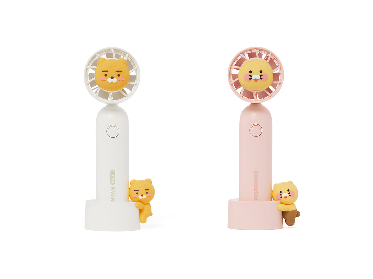 [KAKAO FRIENDS] Mini Handy Fan - Choonsik & Little Ryan OFFICIAL MD ...