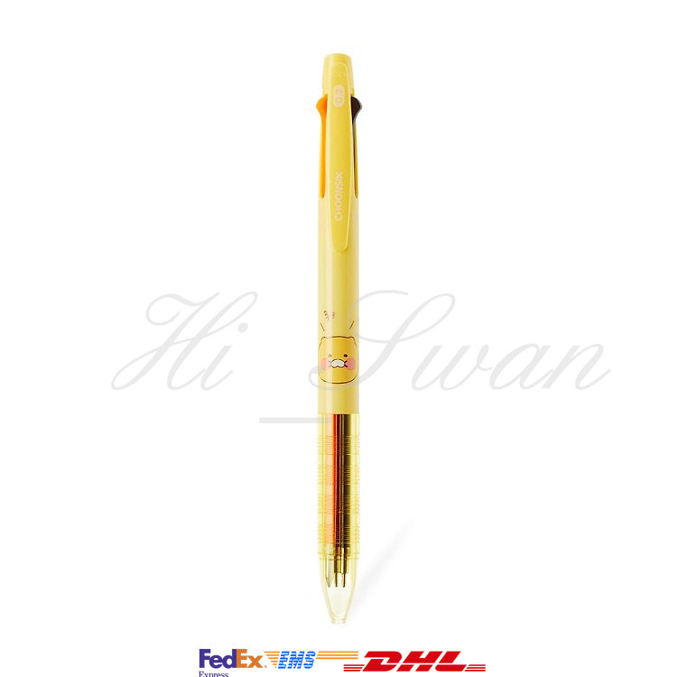 [KAKAO FRIENDS] Sketchbook 3 Color Multi-Pen Choonsik OFFICIAL MD – HISWAN