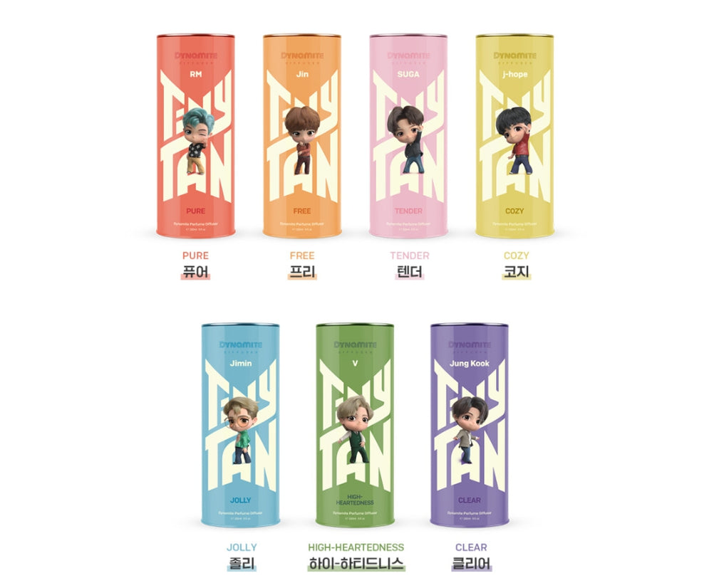 [BTS] - Bisla BTS TinyTan LICENSED PRODUCTS Dynamite Diffuser OFFICIAL – HISWAN