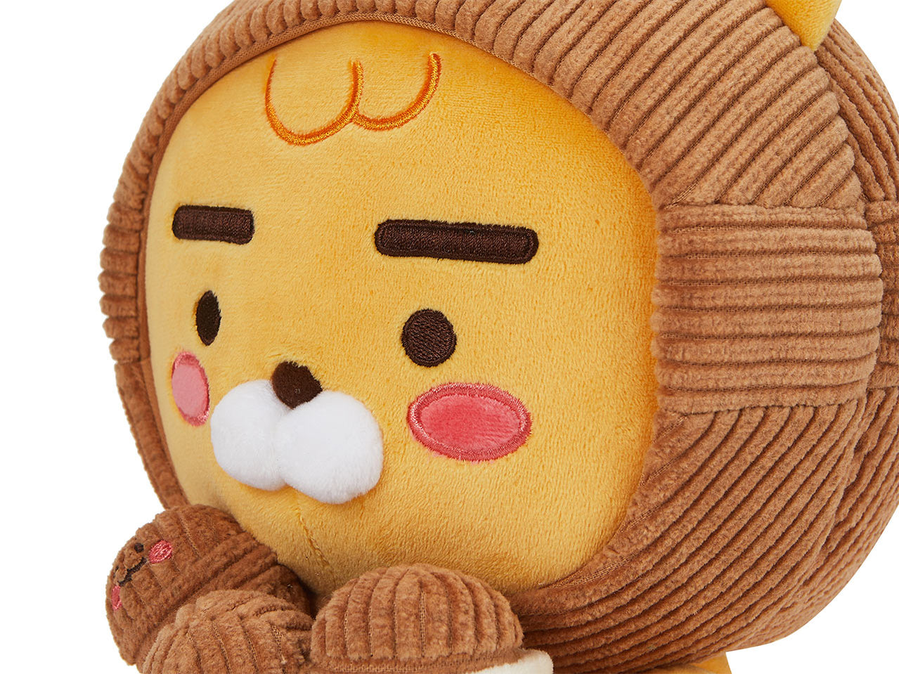 [KAKAO FRIENDS] Walnut Cake Ryan Plush Toy OFFICIAL MD – HISWAN