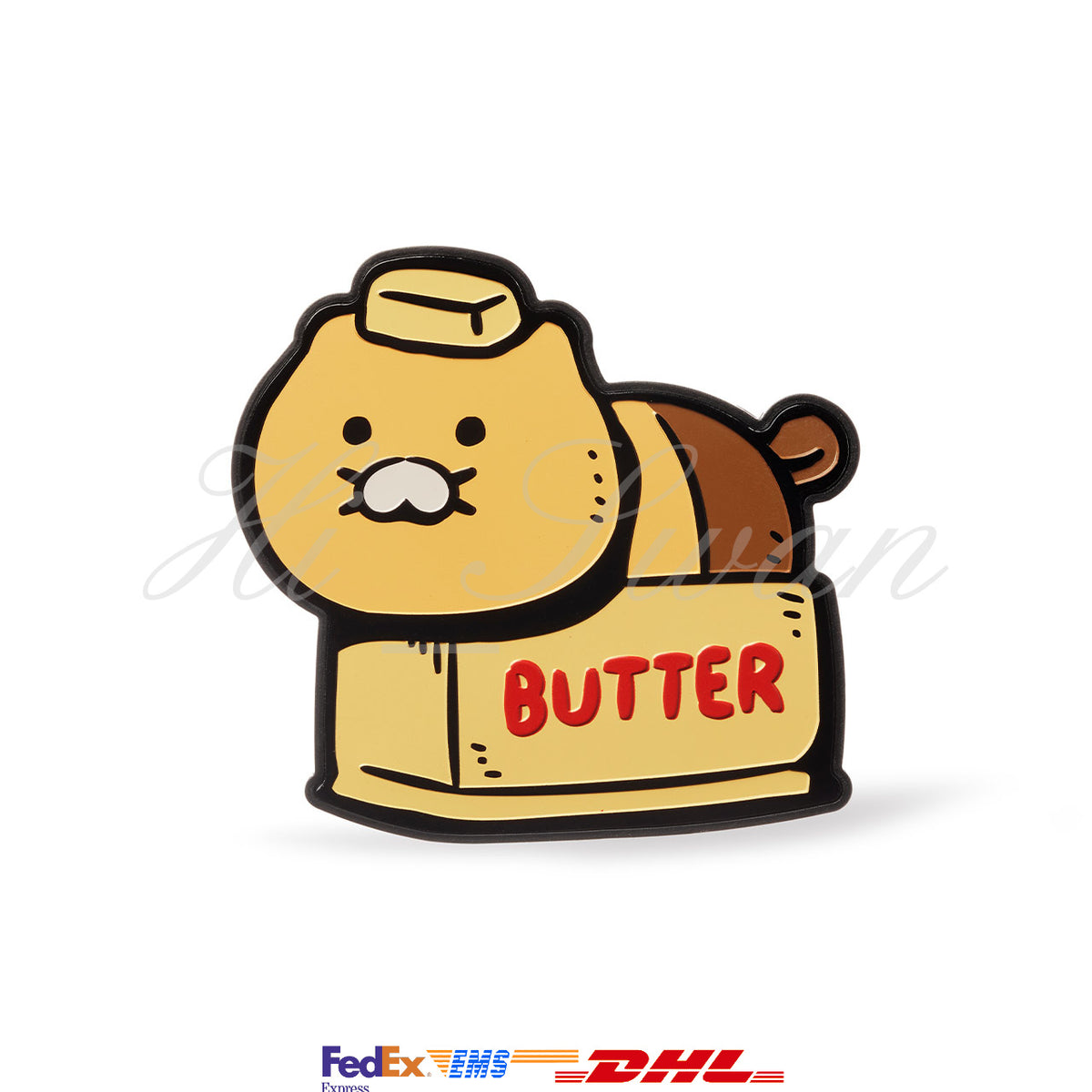 [KAKAO FRIENDS] Baking Time Choonsik Butter Phone Grip Tok OFFICIAL MD ...
