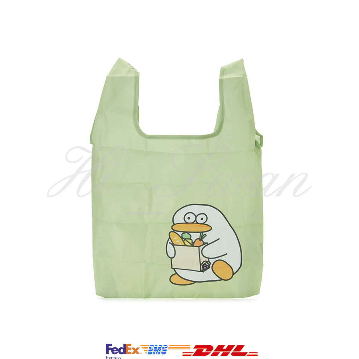 [KAKAO FRIENDS] ODUNG Foldable Shopping Bag OFFICIAL MD – HISWAN