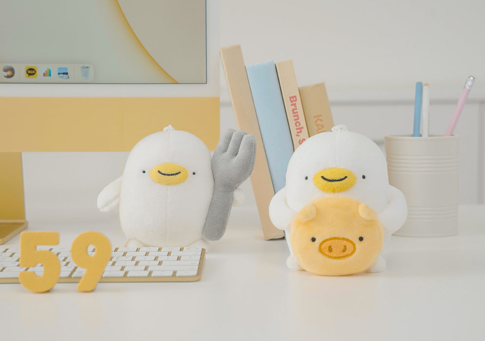 [KAKAO FRIENDS] Baby OGU Doll Keyring OFFICIAL MD – HISWAN
