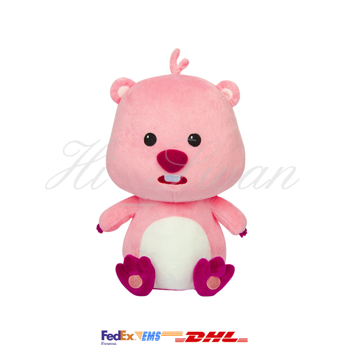 [KAKAO FRIENDS] Zanmang Loopy Sitting Plush Doll 30cm OFFICIAL MD – HISWAN