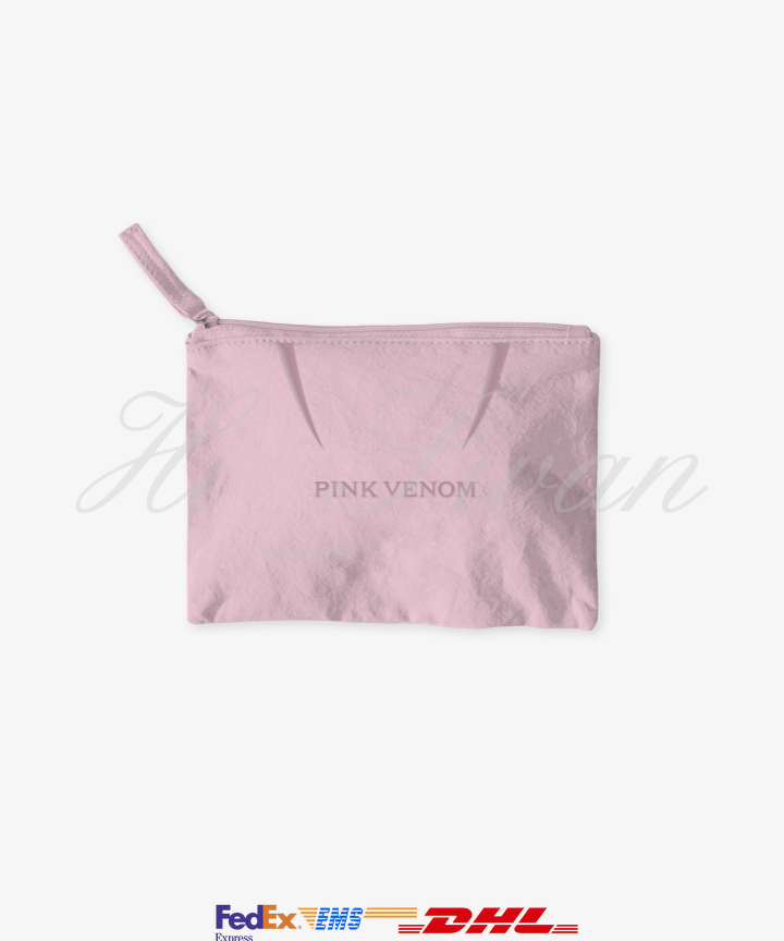 [BLACKPINK] - [PINKVENOM] BLACKPINK POUCH OFFICIAL MD – HISWAN