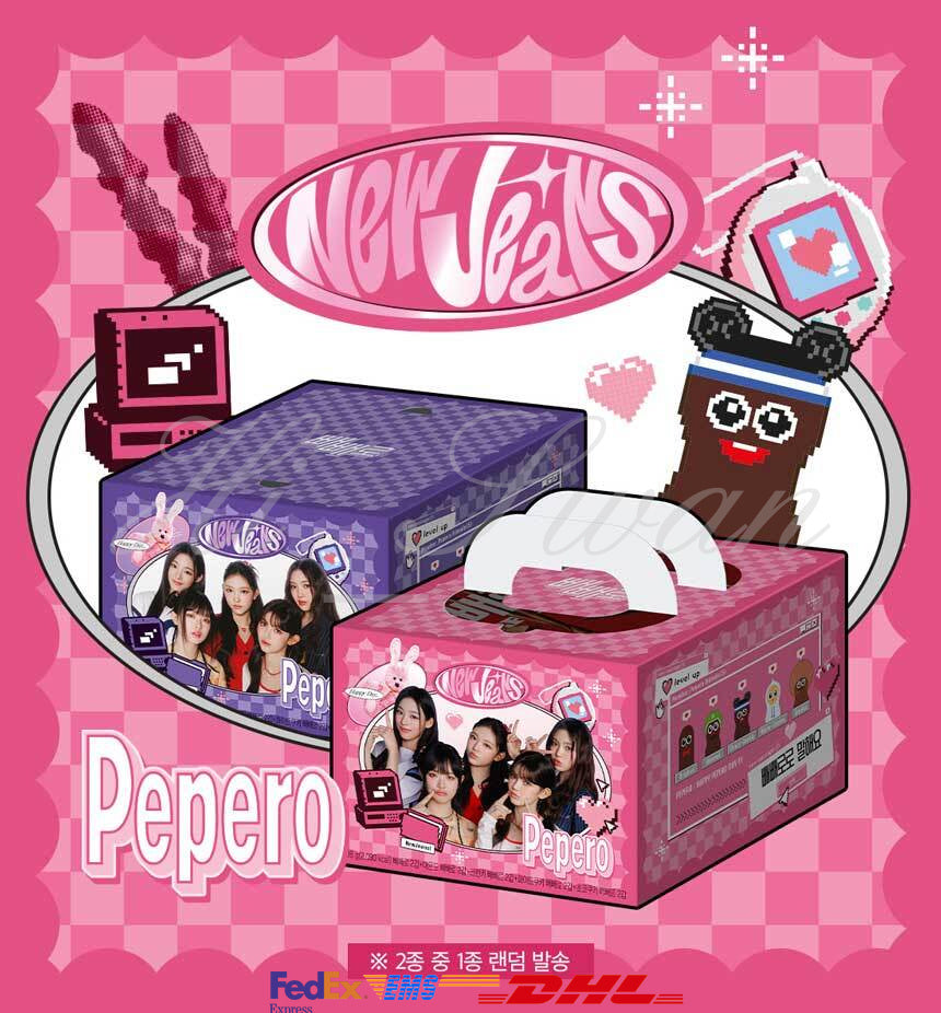 [NEW JEANS] X PEPERO Random 10P Set OFFICIAL MD – HISWAN